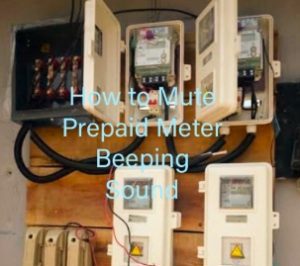How to Mute Prepaid Meter Beeping Sound (MOJEC Meter, CONLOG Meter ...